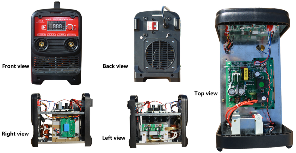MMA 250 - IGBT 230V/415V Dual Voltage MMA DC LCD ARC Welding Machine